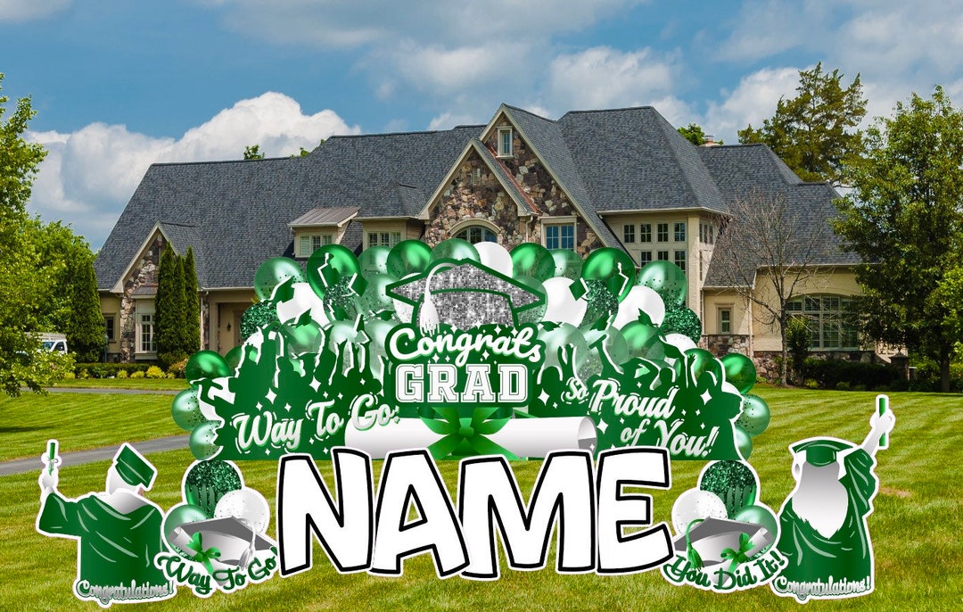 Graduation Yard Sign, Grad Yard Sign, Graduation Lawn Sign, Graduation ...