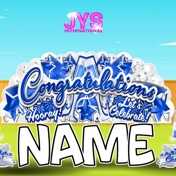 Congratulations Large Yard Sign - Etsy