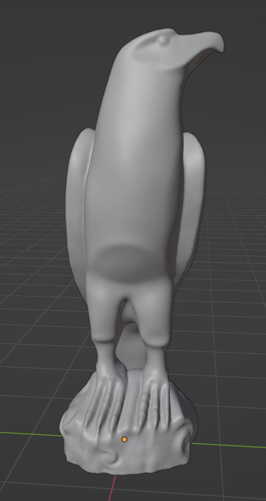 Eagle 3D Model, Obj and Stl Files, 3D Printing for Home Decor, 3D ...