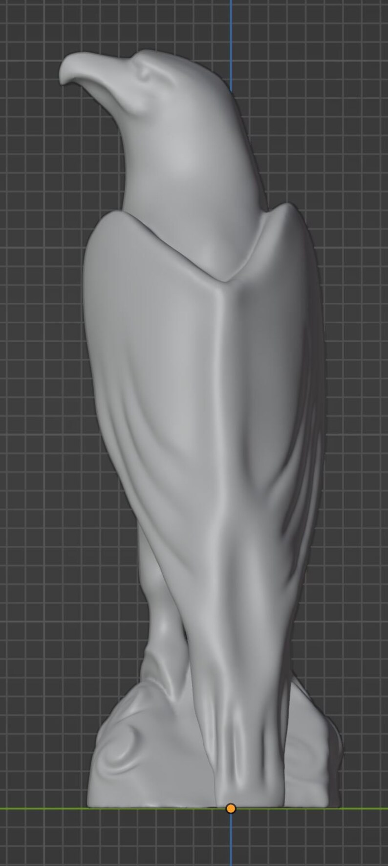 Eagle 3D Model, Obj and Stl Files, 3D Printing for Home Decor, 3D ...