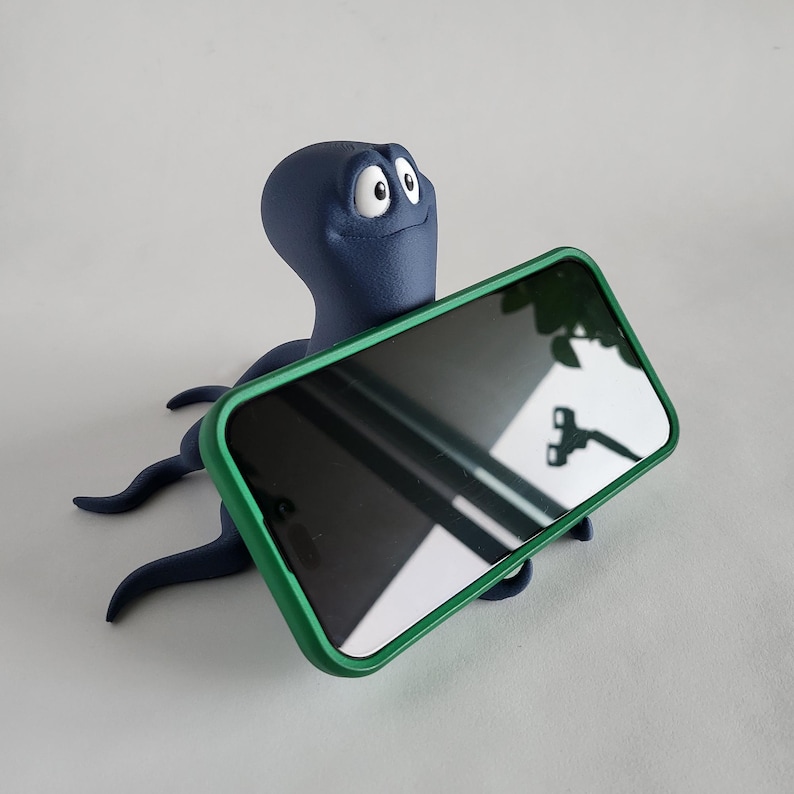 Octopus Phone Holder, Desk Organizer, Four Different Angles, 14 Colors ...