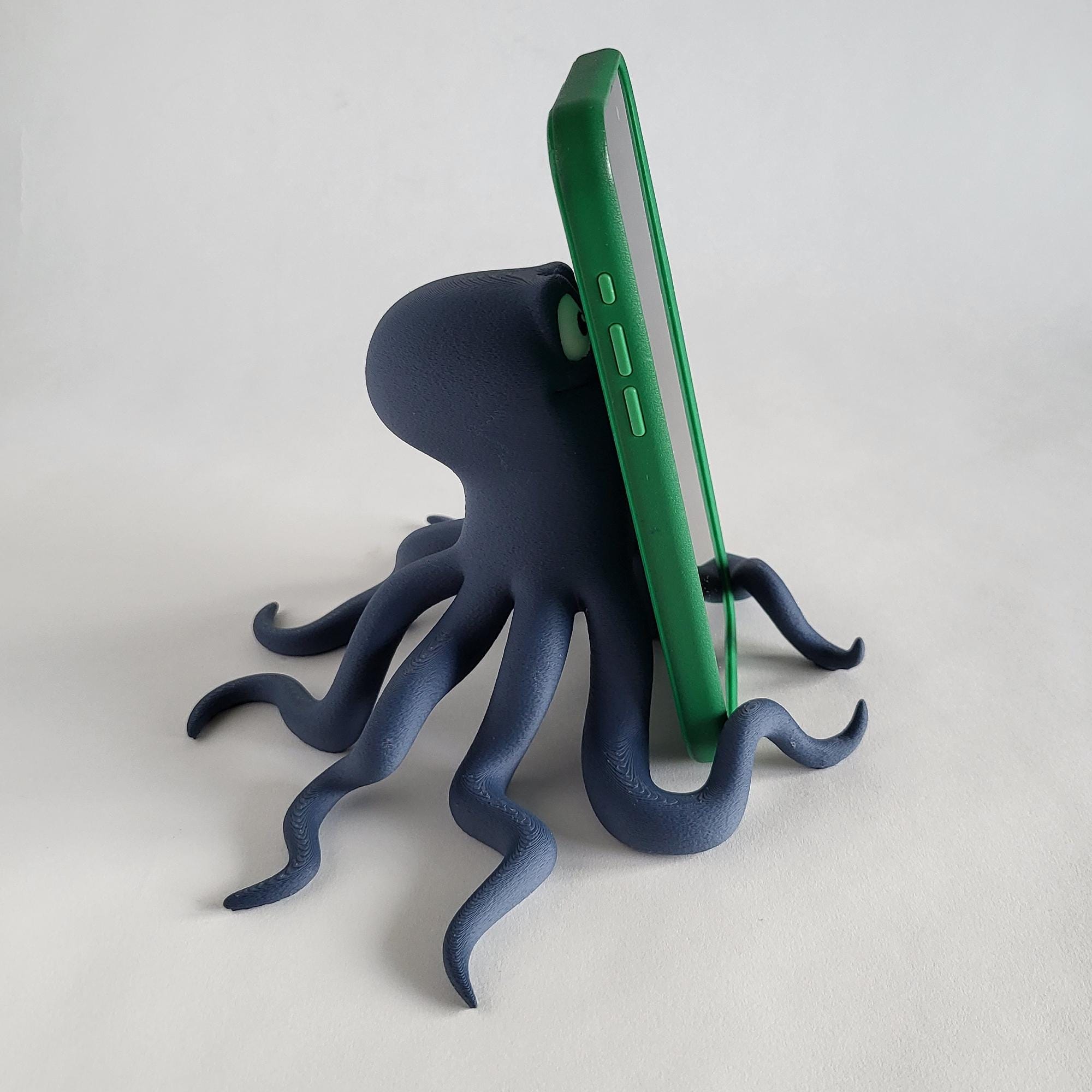 Octopus Phone Holder, Phone Stand Desk Organizer, Four Different Angles ...
