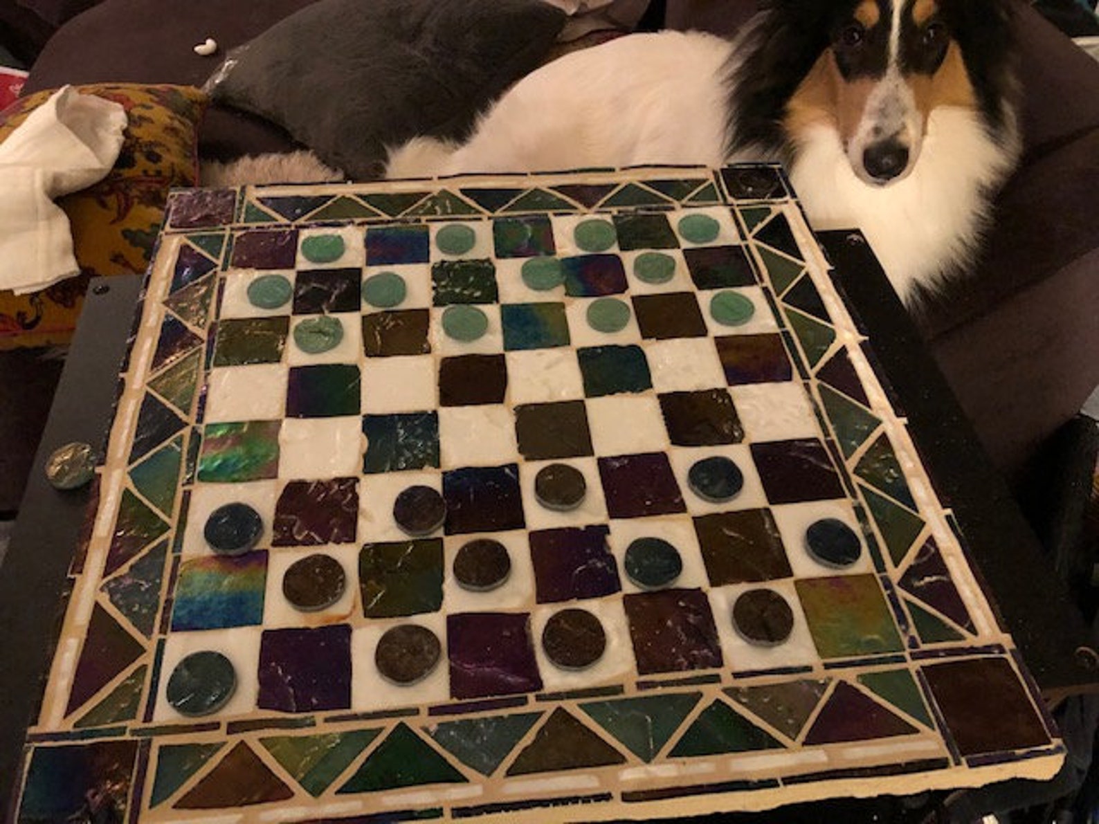 Custom Standard Stained Glass Chess/checkerboards/chessboards - Etsy