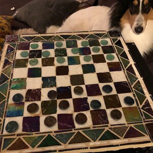 Custom Standard Stained Glass Chess/checkerboards/chessboards - Etsy