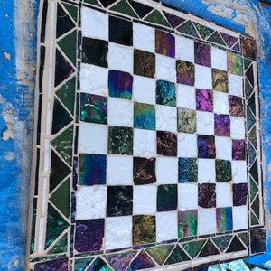Custom Standard Stained Glass Chess/checkerboards/chessboards - Etsy