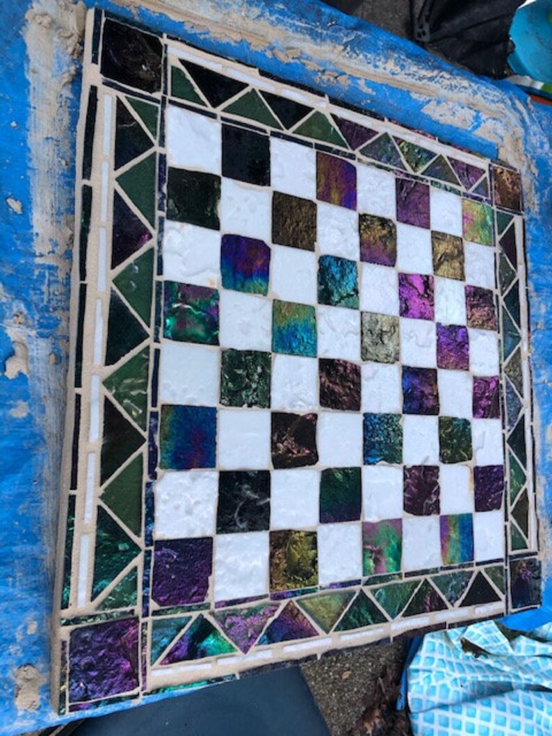 Custom Standard Stained Glass Chess/checkerboards/chessboards - Etsy