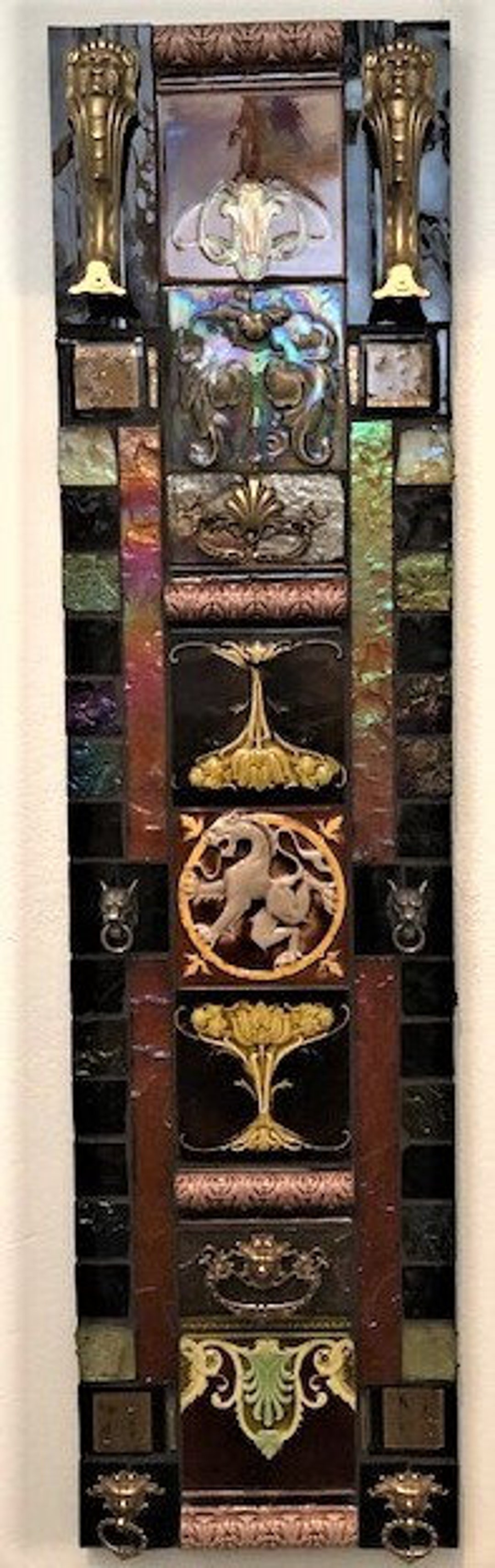 Customized Tile-glass-brass Heritage Sigils/emblems - Etsy