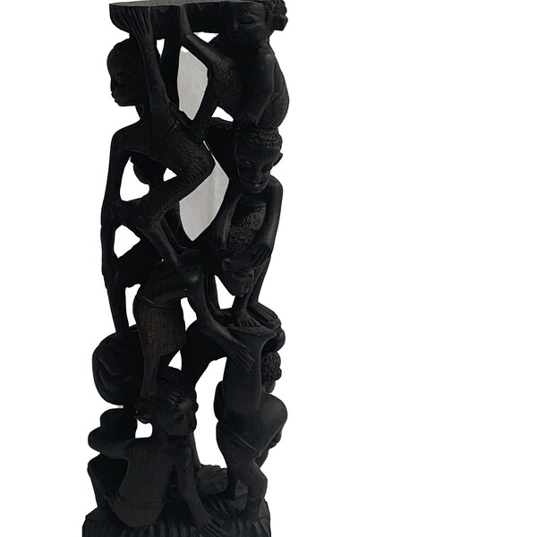 African Family Tree Carving - Etsy