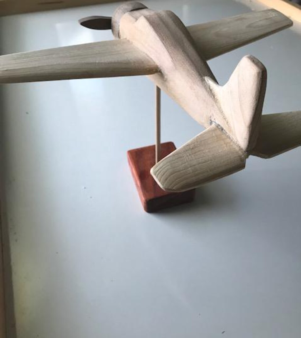 Desk Top Airplane, Heirloom Model - Etsy