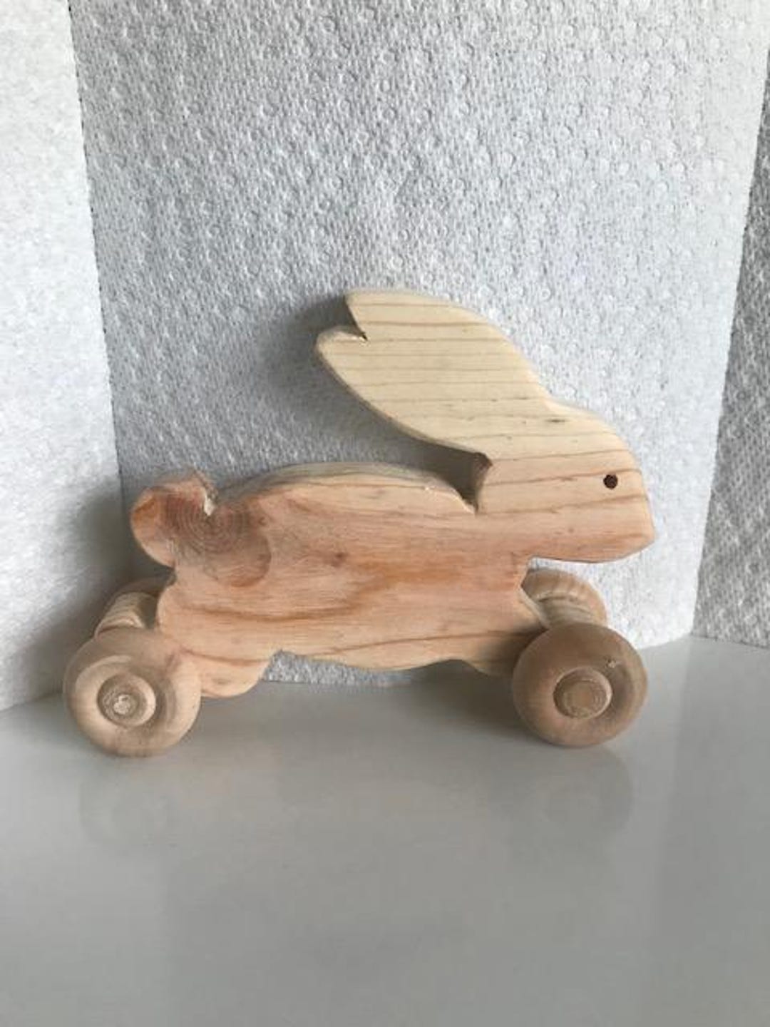 Wooden Rabbit, Toy Rabbit, Heirloom Children's Toy, Gift for Girl or ...