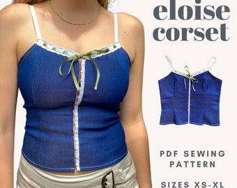 PDF Cami Sewing Pattern Sizes XS-XL Instant Download Cute Sewing ...