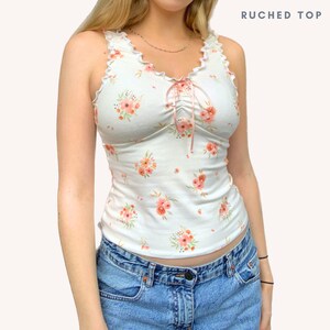 Ruched Top Sewing Pattern | XS-XL | Cami Sewing Pattern | Easy Sewing ...