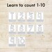 Do-a-dot Numbers 1-10 Printable, Activity Preschool, Kindergarten ...