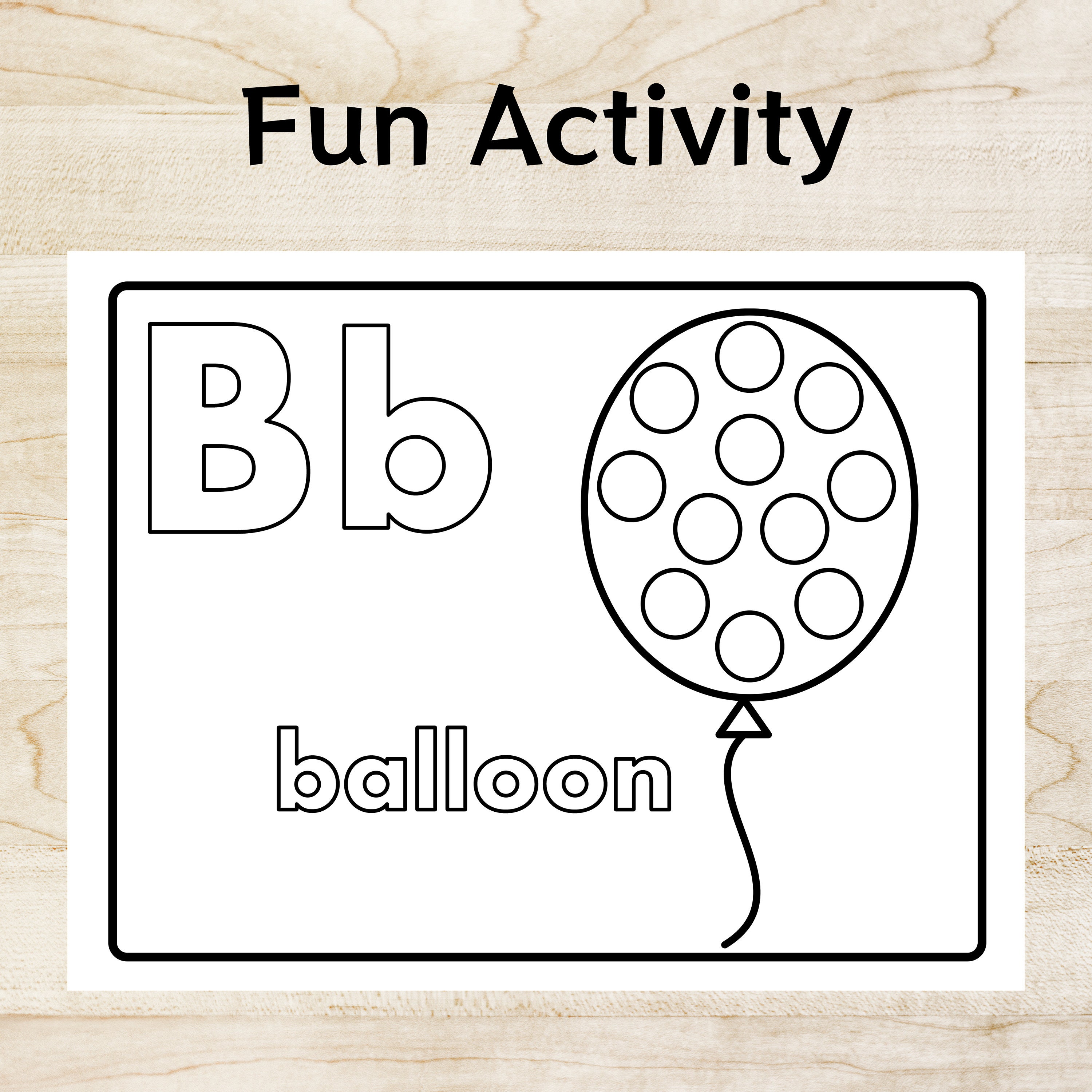 Dot Marker Printable, ABC Coloring Pages, Alphabet Preschool ...