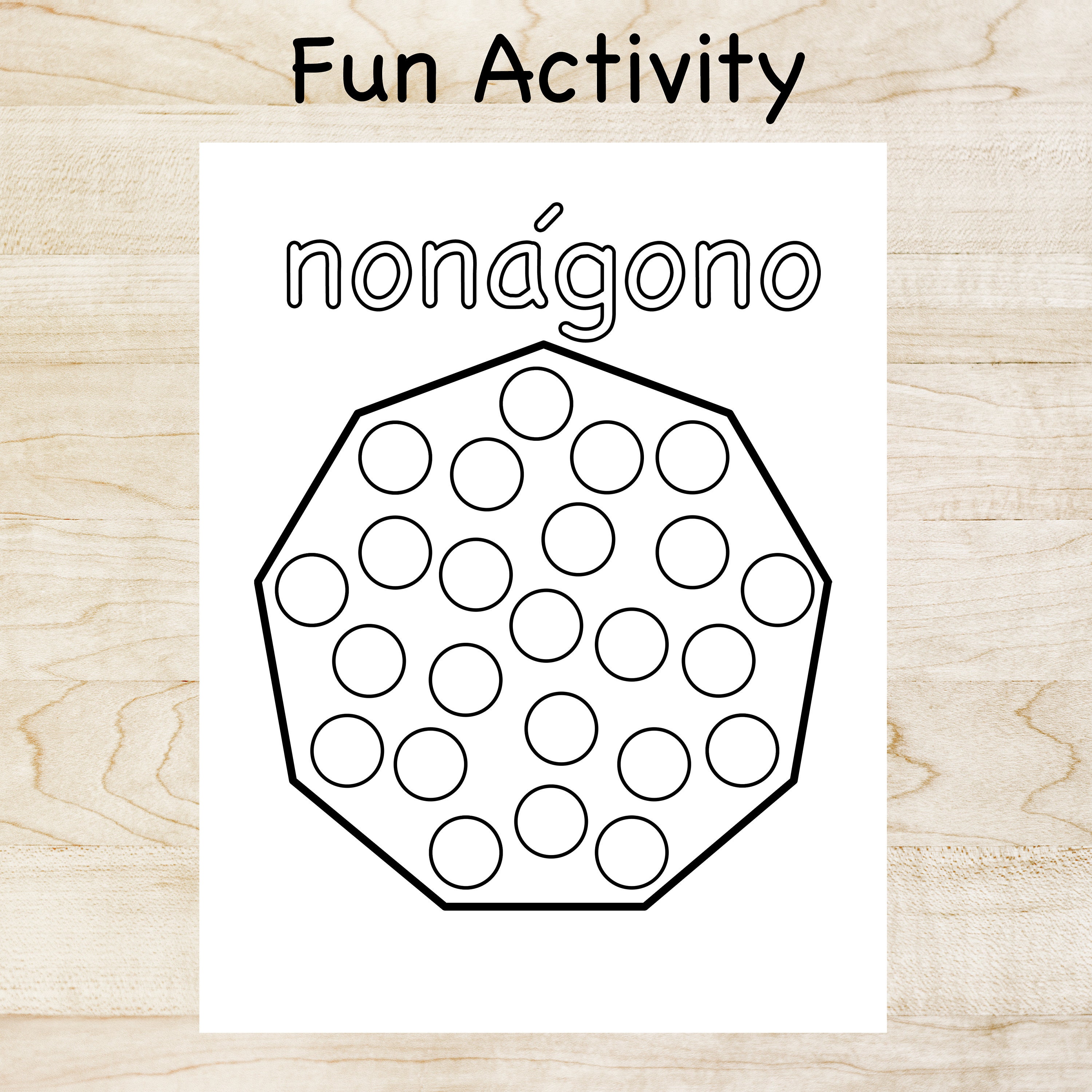 Learning Shapes, Do a Dot Printable for Kids, Shapes Dot Marker ...