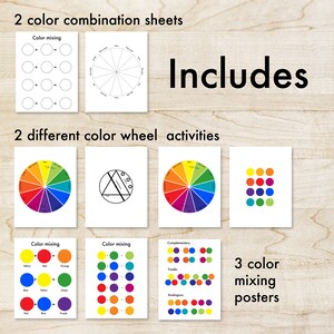 Color Wheel for Kids, Color Combinations Made Easy - Etsy