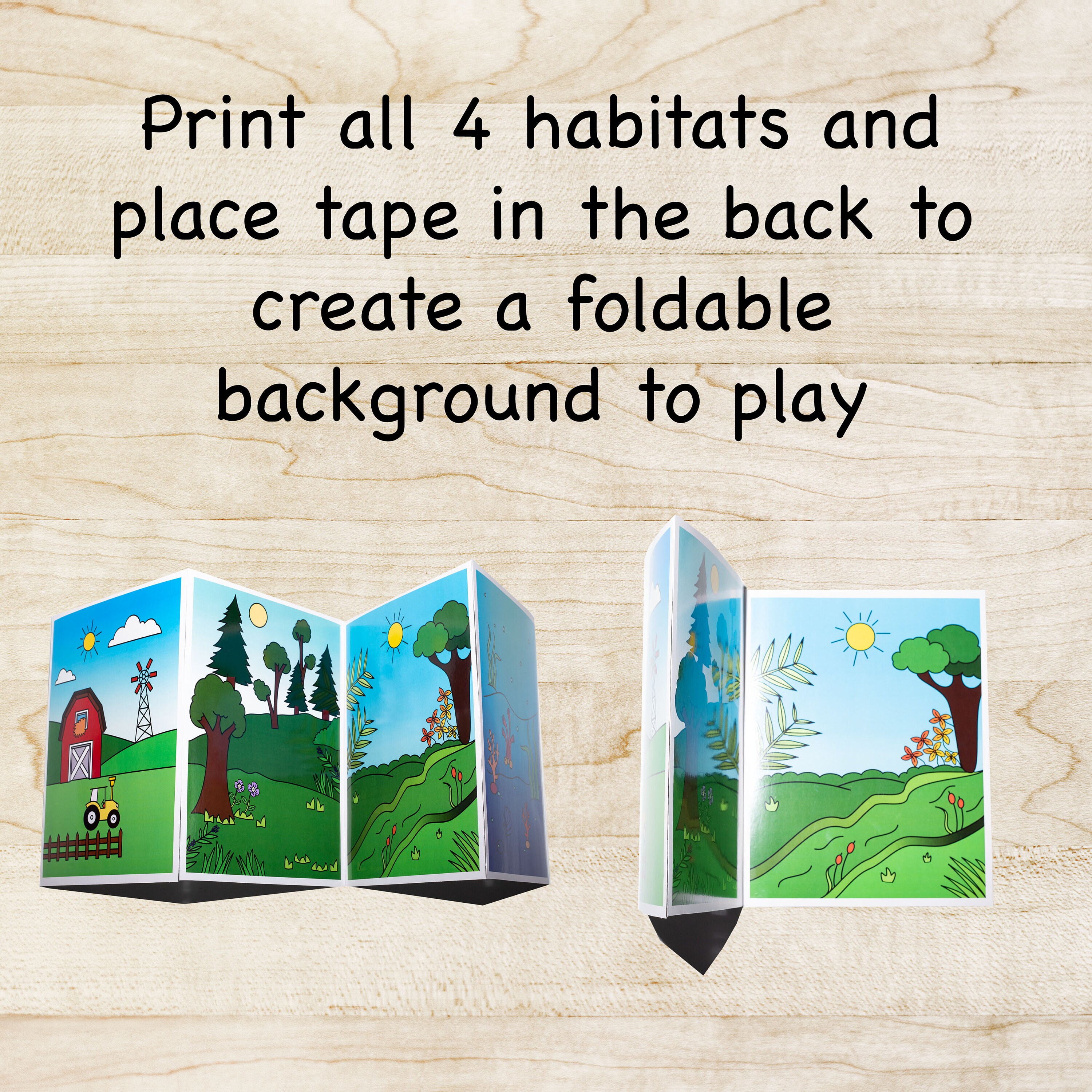 Learning Animals Printable, Matching Activities Preschool, Toddlers ...