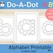 Do-a-dot Printable, Alphabet Lowercase, Activity for Kids and Toddlers ...