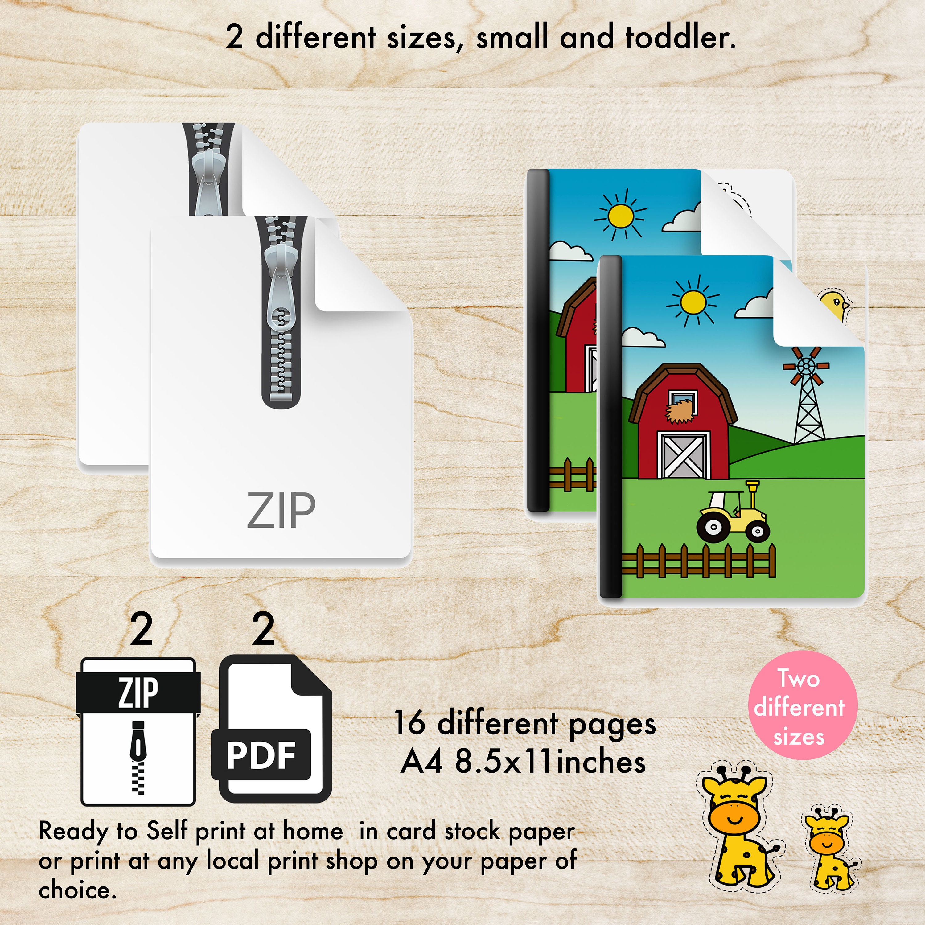 Learning Animals Printable, Matching Activities Preschool, Toddlers ...