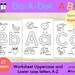 Spanish Alphabet, Animal Coloring Pages for Kids, Alphabet Letter ...