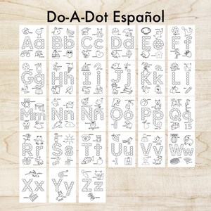 Do- A-dot Alphabet Printable Worksheets, Activity for Kids, Toddlers ...
