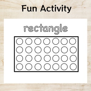 Learning Shapes, Do a Dot Printable for Kids, Shapes Dot Marker ...
