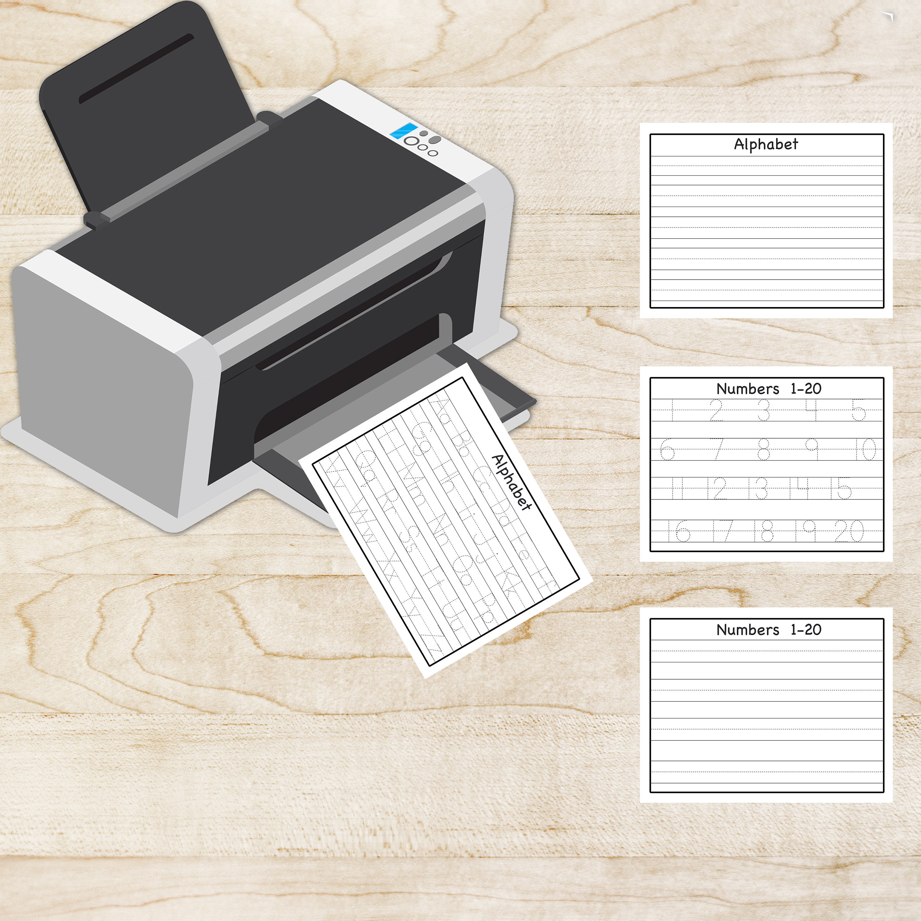 Trace Numbers 1-100 Preschool Printable, Kindergarten Worksheets ...