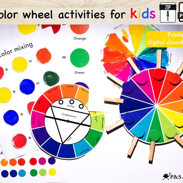Color Wheel - Etsy