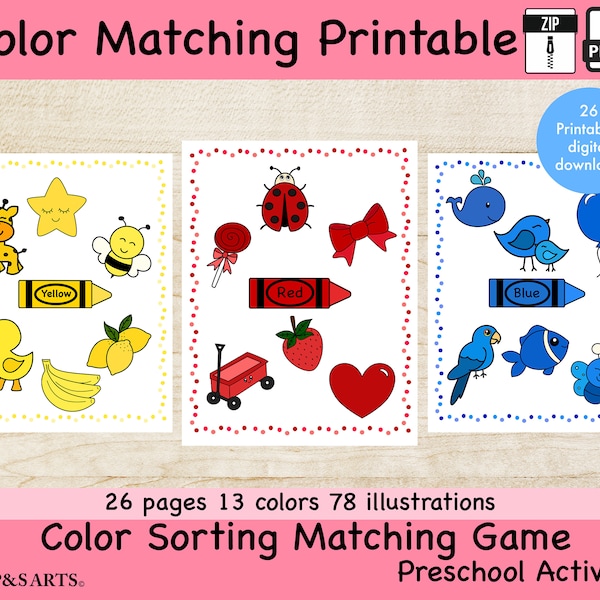 Color Sorting - Etsy