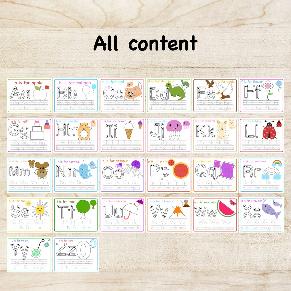 Preschool Printable Alphabet Play Dough Mats. Activity for Toddlers and ...