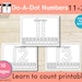 Do-a-dot Numbers 11-20 Printable, Activity Preschool, Kindergarten ...