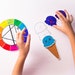 Ice Cream Color Wheel for Kids, Color Combinations Made Fun and Easy ...