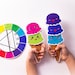 Ice Cream Color Wheel for Kids, Color Combinations Made Fun and Easy ...