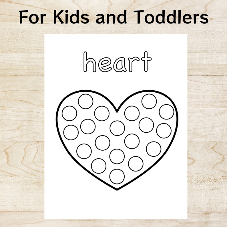 Learning Shapes, Do a Dot Printable for Kids, Shapes Dot Marker ...