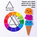 Ice Cream Color Wheel for Kids, Color Combinations Made Fun and Easy ...