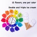 Ice Cream Color Wheel for Kids, Color Combinations Made Fun and Easy ...