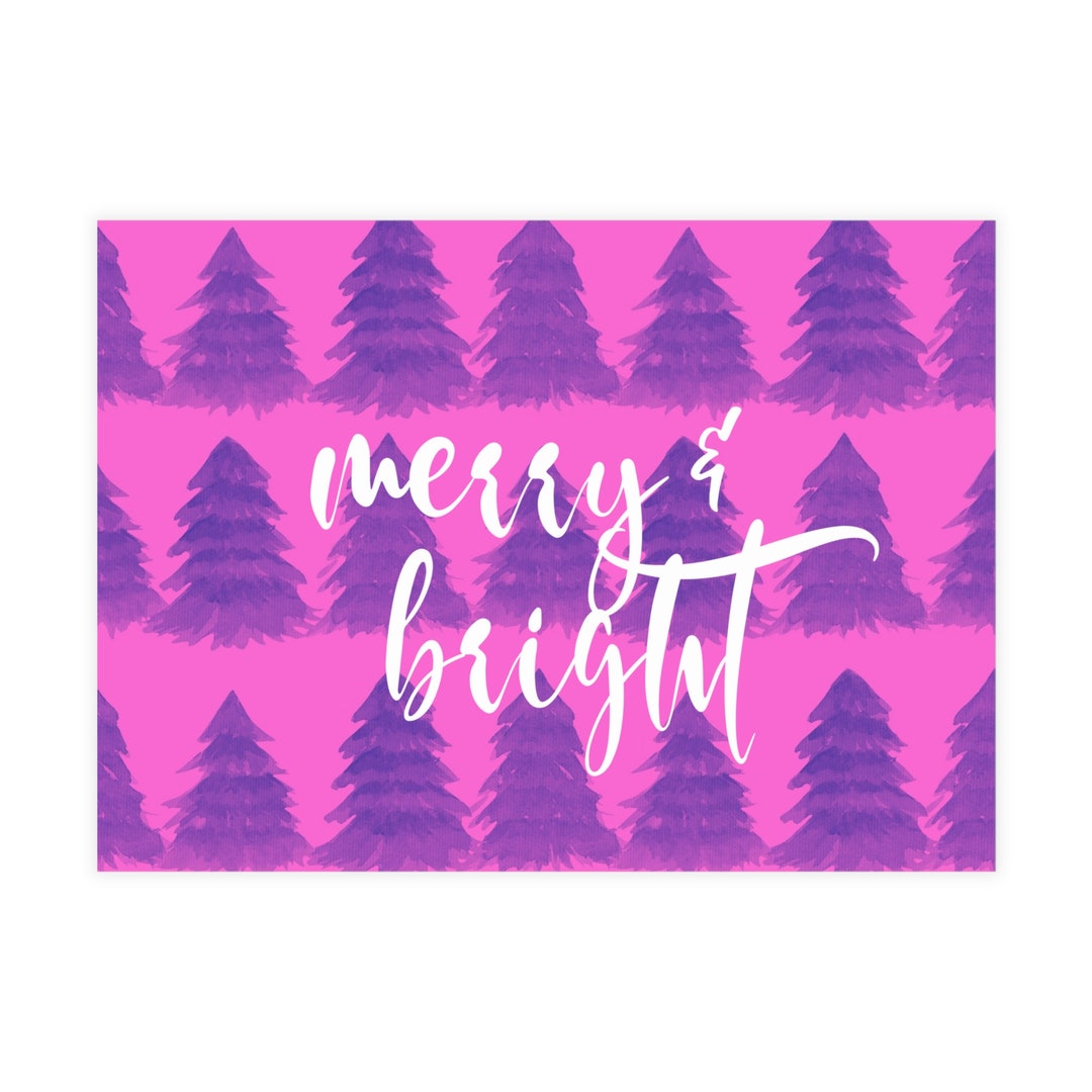 Printed Christmas Cards Holiday Cards Merry And Bright Etsy printed-christmas-cards-holiday-cards-merry-and-bright-etsy