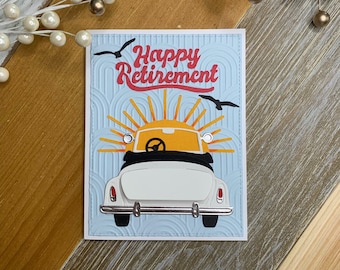 Happy Retirement Car - Etsy