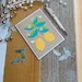 Lemon Tree Branch Card Handmade Floral Lemon Greeting Card - Etsy