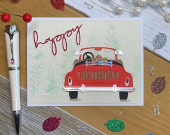 Car Greeting Card | Etsy