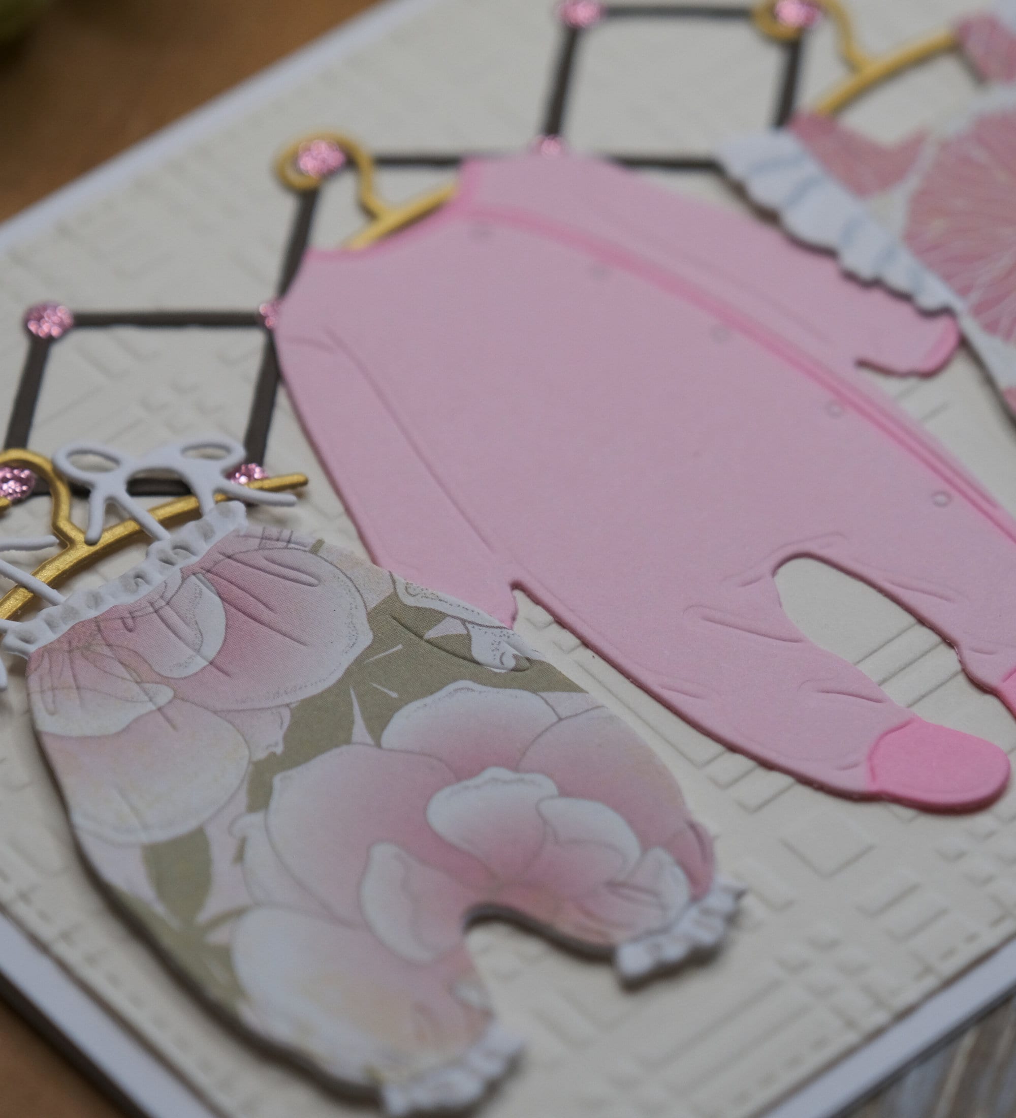 Handmade Baby Girl Card Baby Card Expectant Mother Shower - Etsy