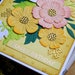 Yellow Birthday Card With Florals Floral Birthday Card in Yellow Tones ...
