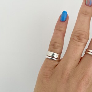 Pinky Ring Stacking Set Recycled Sterling 925 Silver Handmade Sterling ...