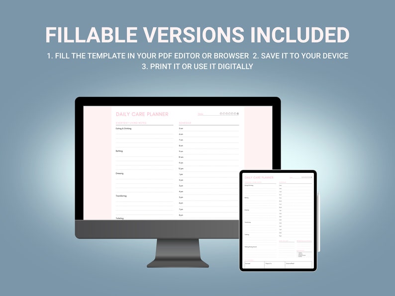 Care Planner: Daily, Weekly, Monthly | Resolve Everyday Living Issues ...