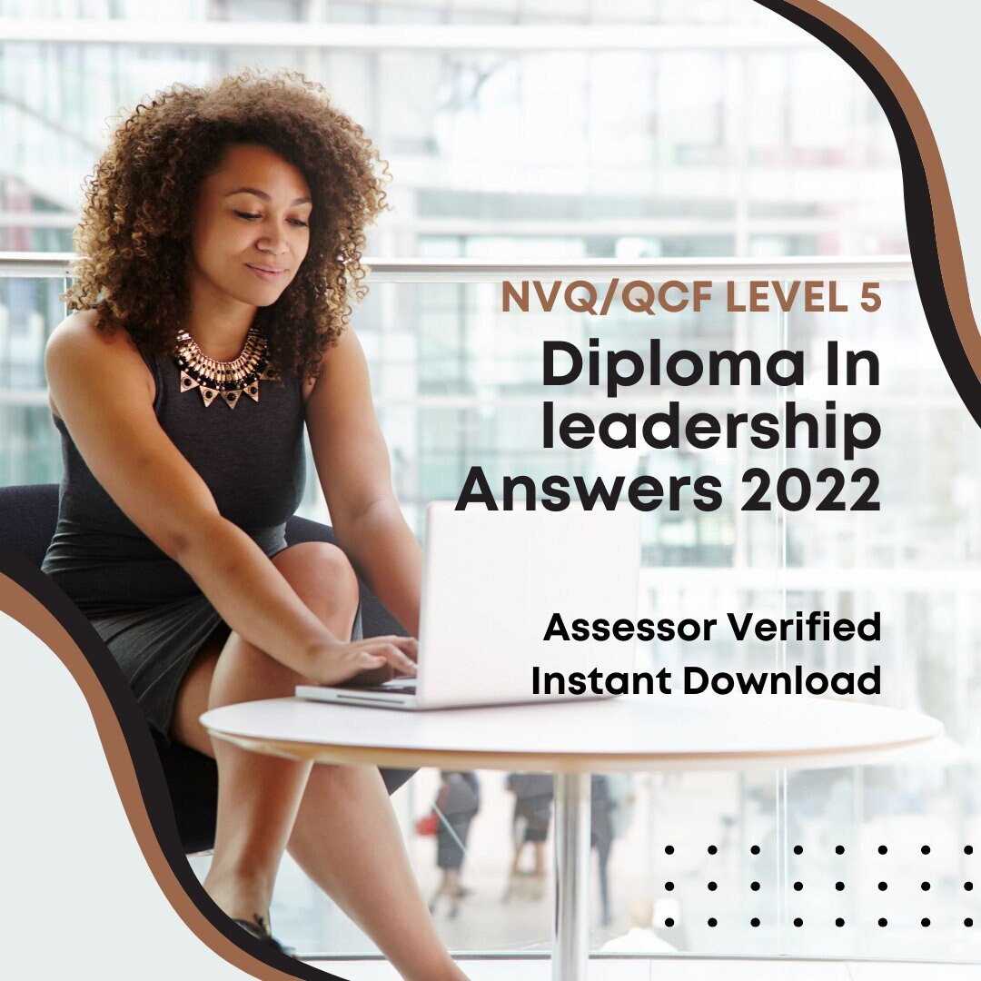 NVQ Level 5 Diploma in Leadership || All Mandatory Unit Answers 2024 ...