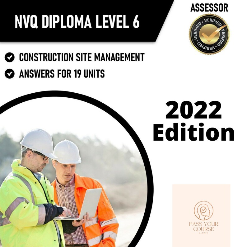 Construction Site Management Diploma Nvq Level 6 Questions & Answers ...