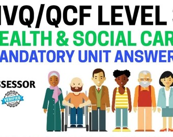 NVQ Level 3 Health & Social Care Diploma - Mandatory Unit Answers 2024 ...