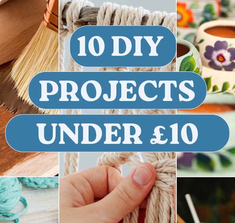 DIY Home Decor Guide: 10 Budget-friendly Projects Under 10 GBP - Quick ...