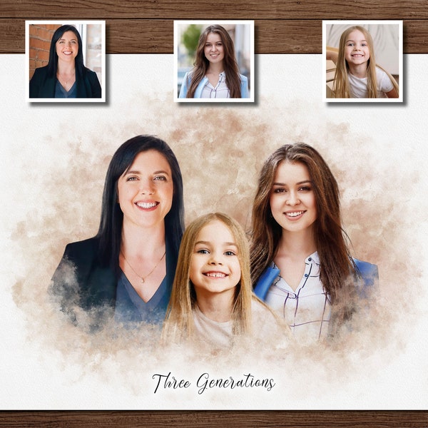 Three Generations - Etsy