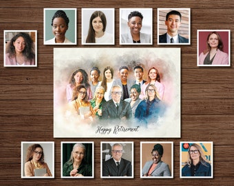 Farewell Photo Collage - Etsy